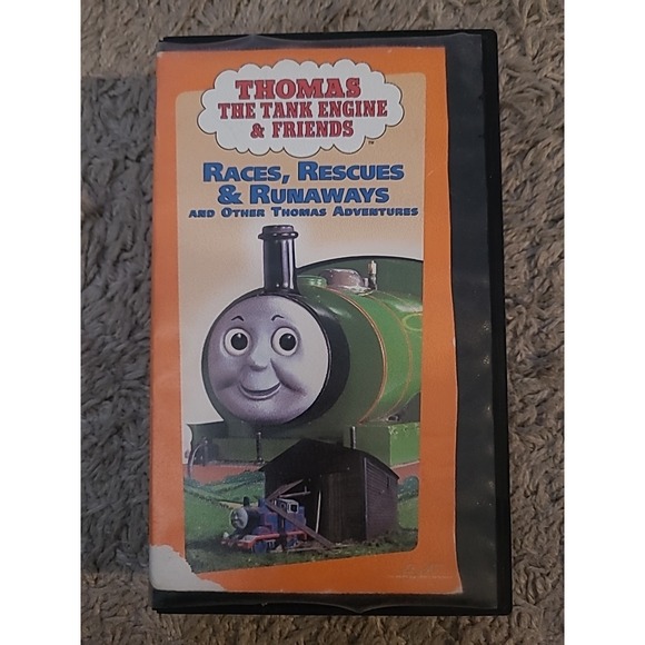 Toys | Thomas The Tank Engine Friends Races Rescues Runaways Vhs 1999 ...